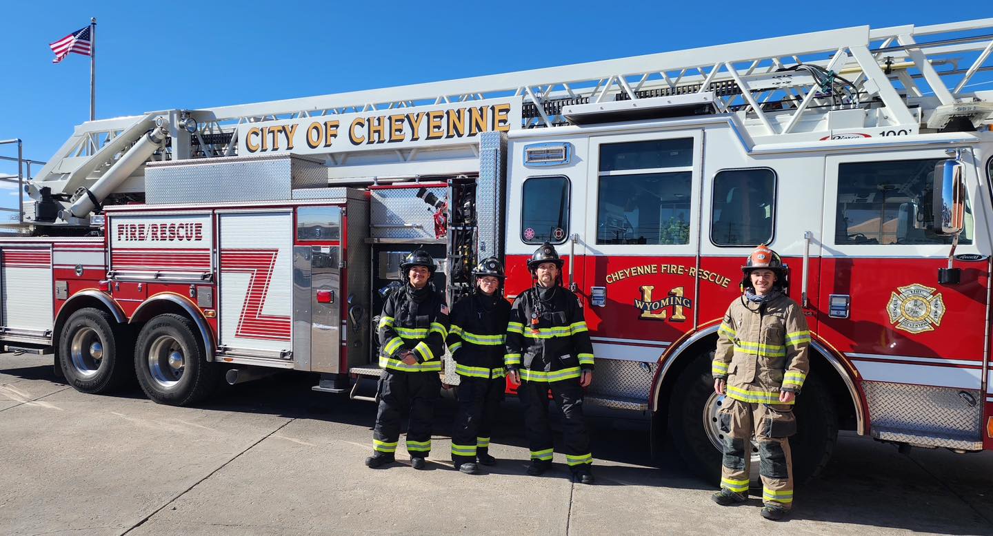 Cfr Purchases New PPE Thanks To 5th Penny Funds - Cheyenne Fire Rescue